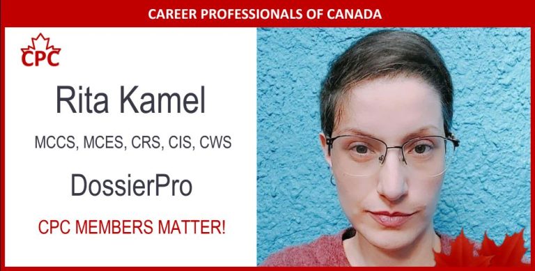 CPC Member of the Week: Rita Kamel - Career Professionals of Canada